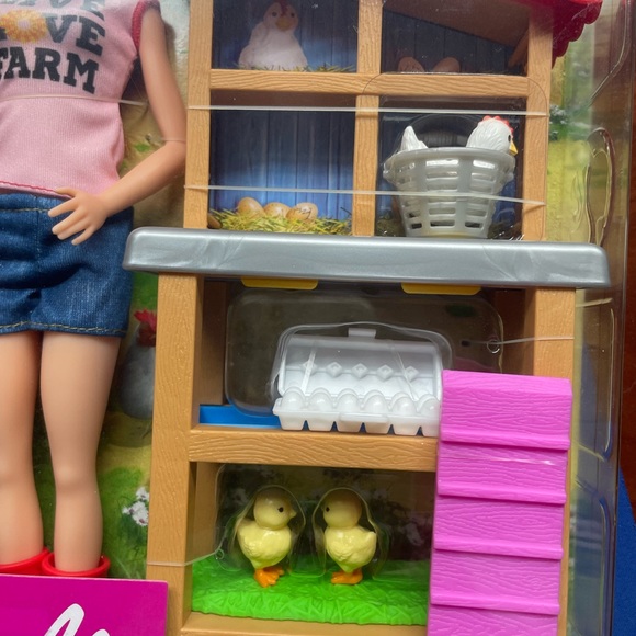 Barbie | Other | Brand New In The Boxbarbie Chicken Farmer Doll And ...